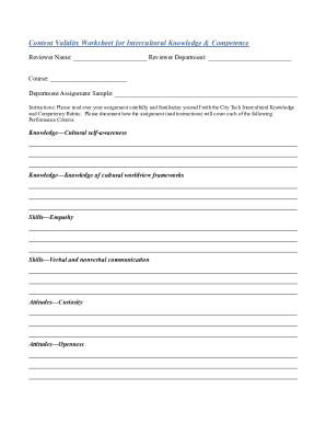 Fillable Online Content-Validity-Worksheet-Intercultural-Knowledge ...