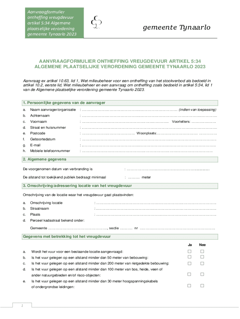 Invulbaar Online Voorbeeld van aanbevolen wijzigingen APV Faxnummer ...