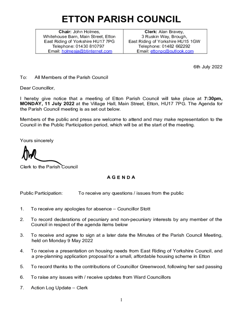 Fillable Online Clerk: Alan Bravey, Fax Email Print - pdfFiller