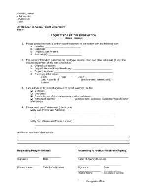 What Is a Payoff Statement? Definition, Uses, and Details Doc Template ...