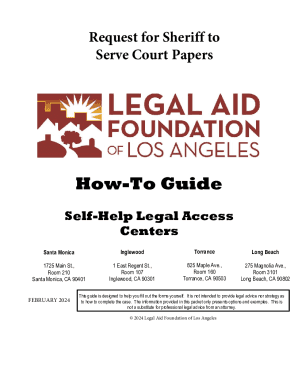 Fillable Online SER-001 Request for Sheriff to Serve Court Papers.pdf ...
