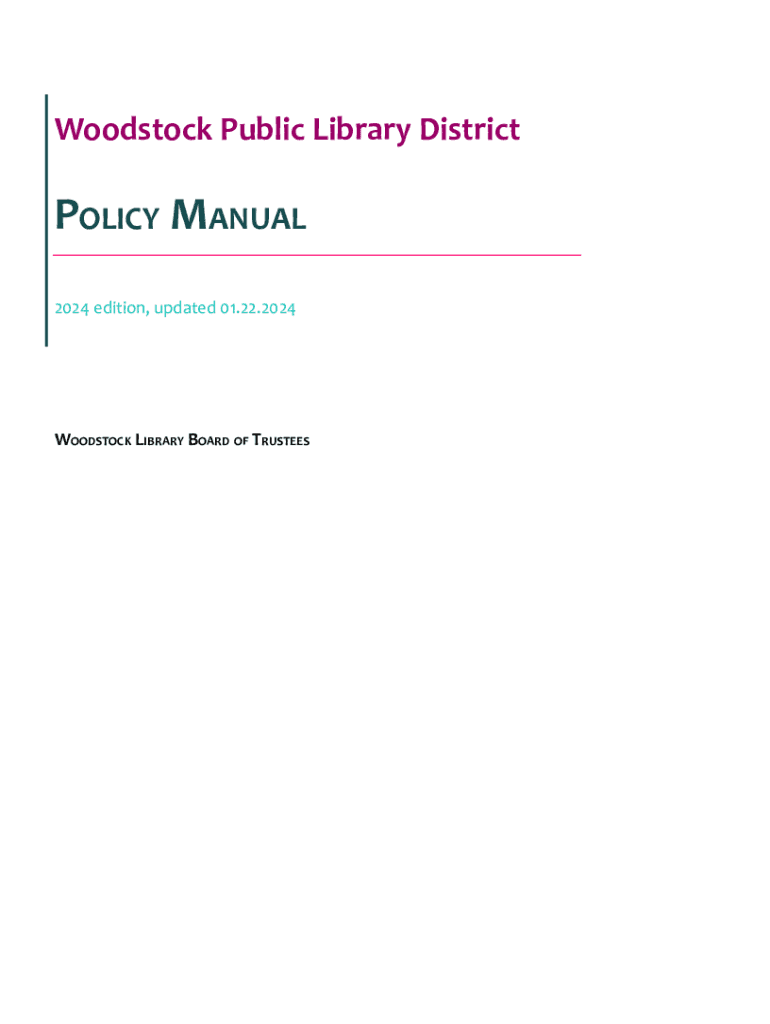 Fillable Online patron conduct and library usage policy - Opera House ...