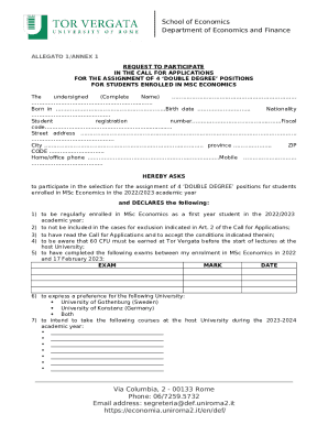 Guide for Completing Cotutelle Ph.D. Agreement Template Doc Template | pdfFiller
