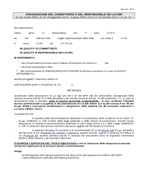 Dichiarazione-del-committente-o-del-responsabile-dei ... Doc Template | pdfFiller