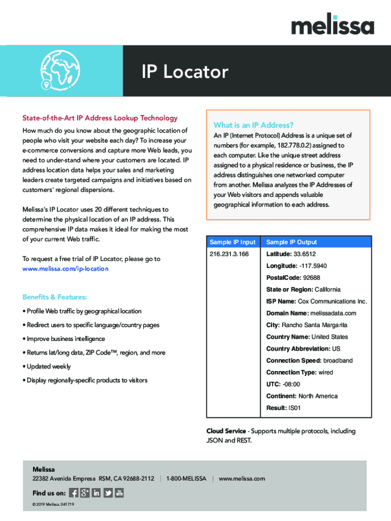 Fillable Online How does an IP address tells where the computer is ... Fax Email Print - pdfFiller