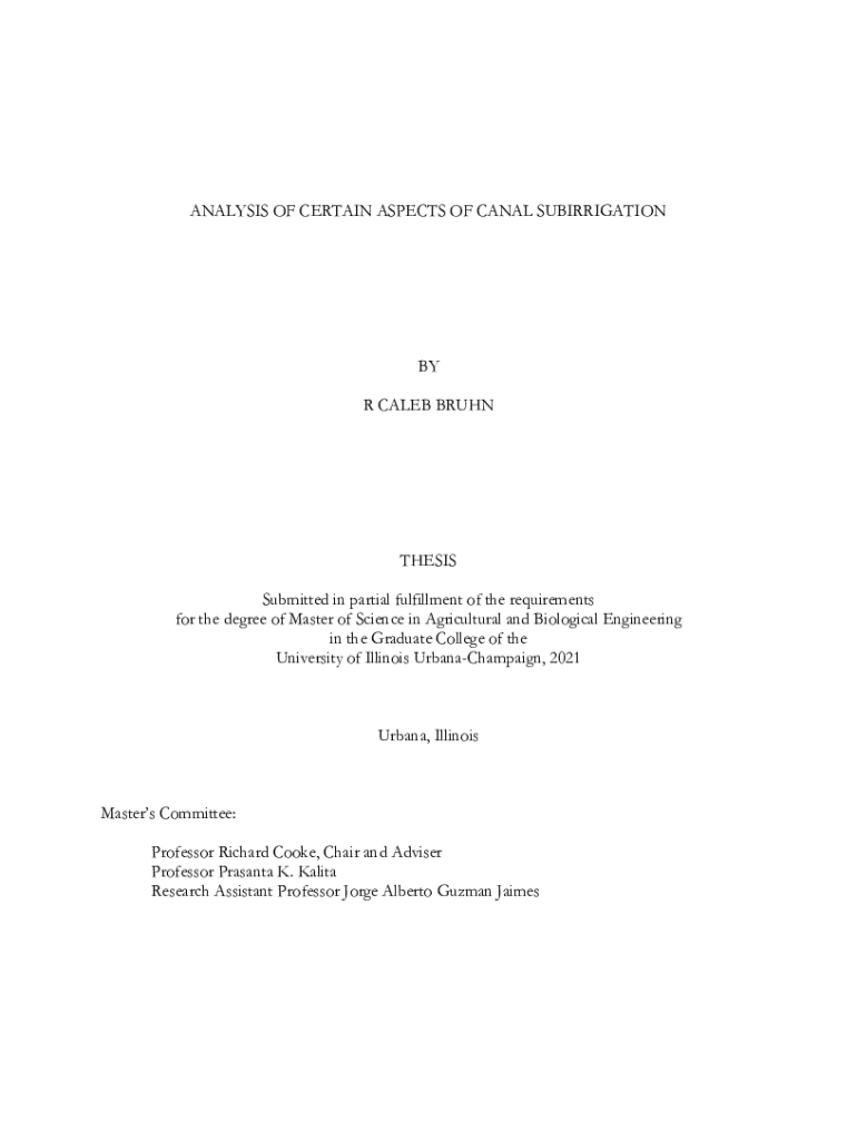 Fillable Online AIT thesis template - Agritrop Fax Email Print - pdfFiller