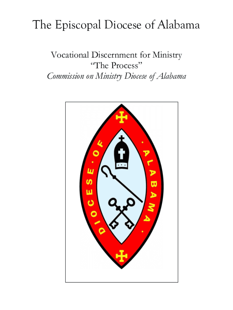 Fillable Online Diocese of Alabama Implements New Discernment Process ...