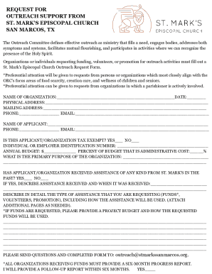 Fillable Online Parish Reports & Forms Fax Email Print - pdfFiller