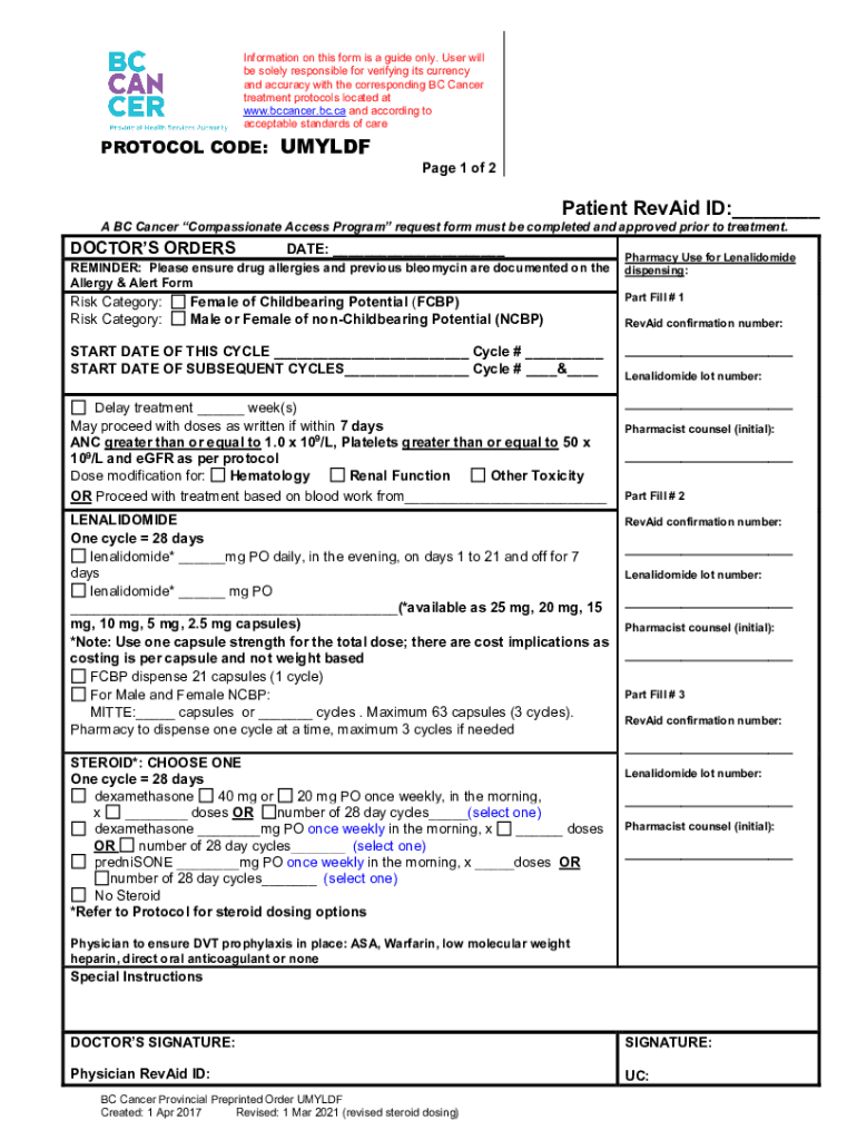 Fillable Online Patient RevAid ID: Fax Email Print - pdfFiller