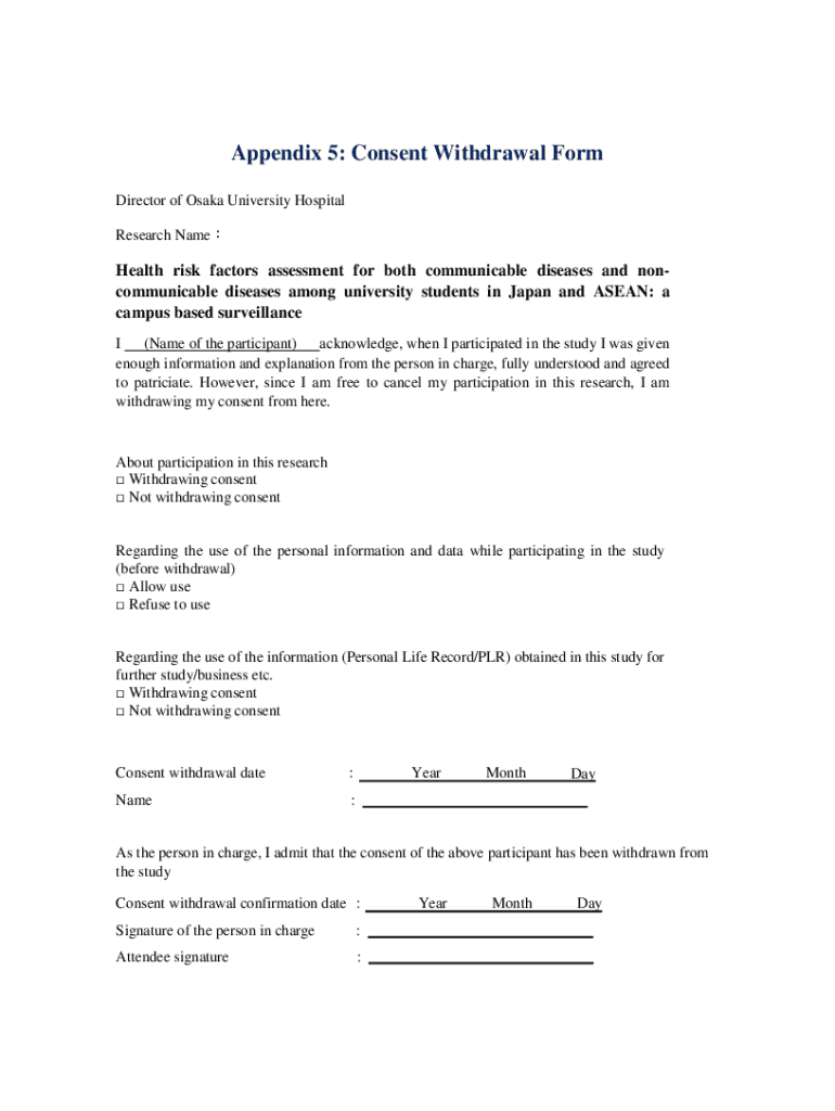 Fillable Online Appendix 3: Participant Information Sheet Fax Email ...