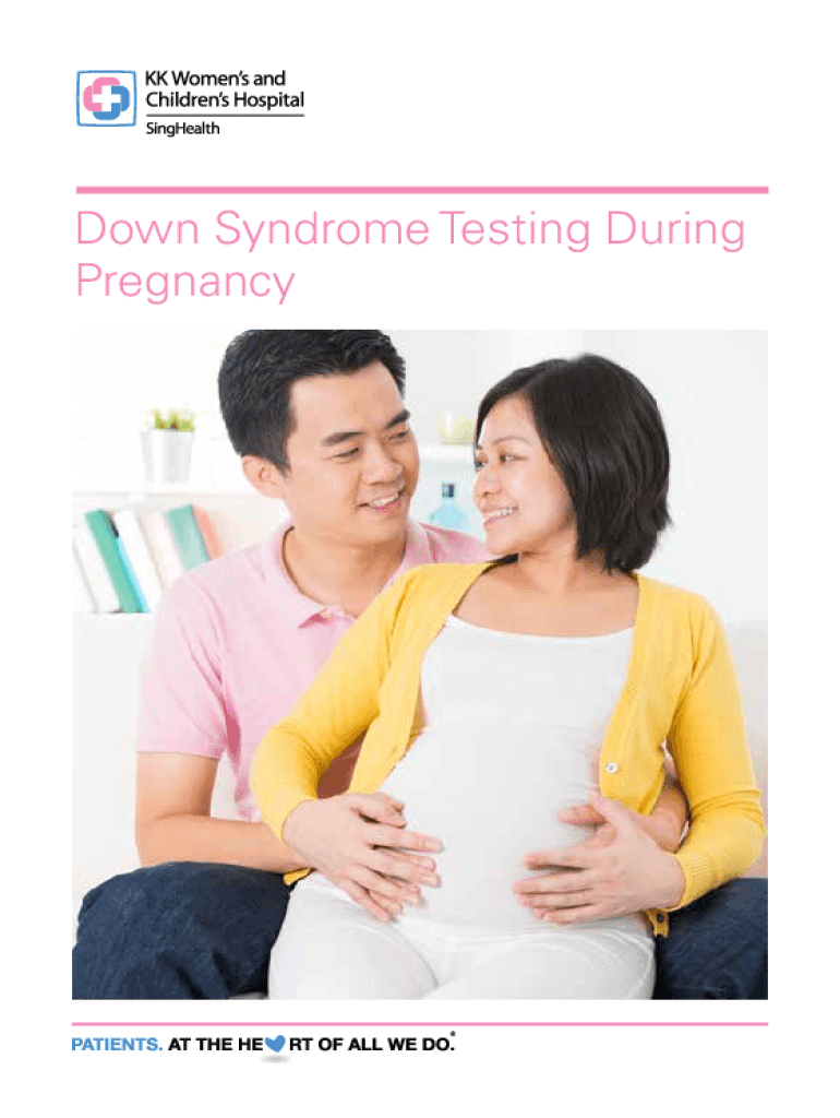 Fillable Online How do health care providers diagnose Down syndrome? Fax Email Print - pdfFiller