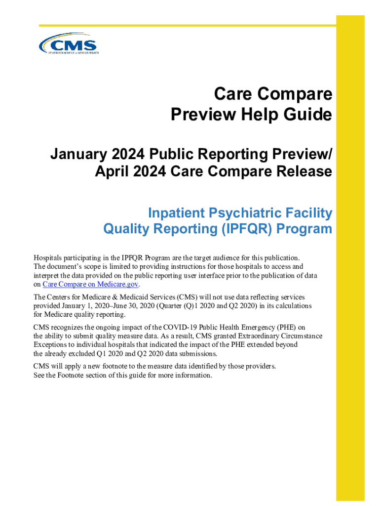 Fillable Online The Basics of Care Compare and LeapFrog Safety Grades ...