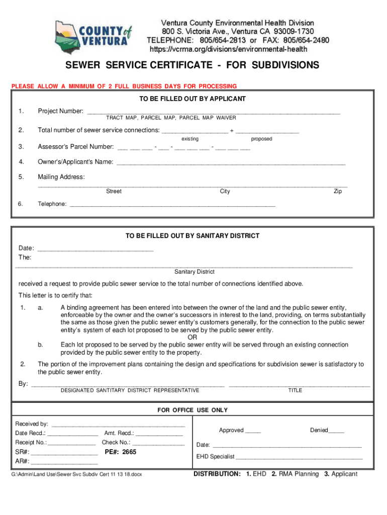 Fillable Online Final Parcel & Master Parcel Map Application Fax Email ...