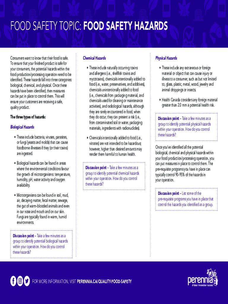 Fillable Online Why Is Food Safety Important? (The Most Thorough ...