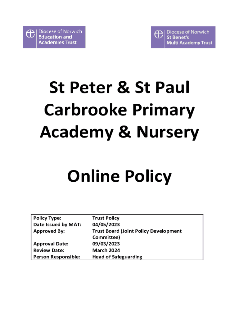 Fillable Online St Peter & St Paul Fax Email Print - pdfFiller