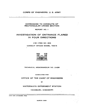 Fillable Online Entrances to Conduits for Rectangular Cross Section ...