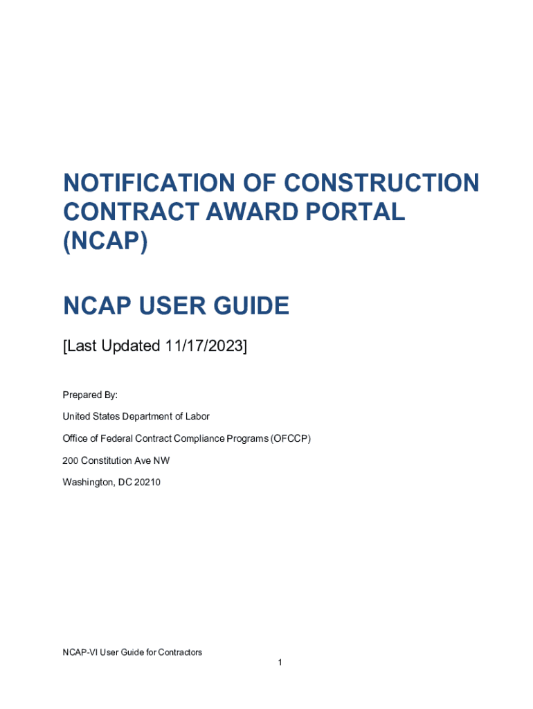 Fillable Online OFCCP Proposing Some Big Construction Changes Fax Email ...