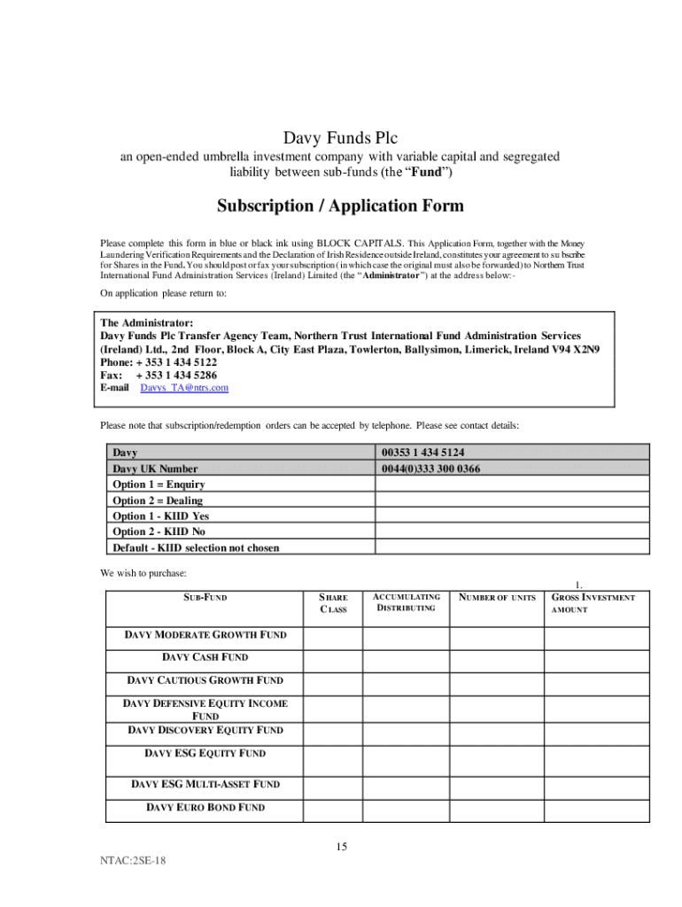 Fillable Online Subscription / Application Form Fax Email Print - pdfFiller