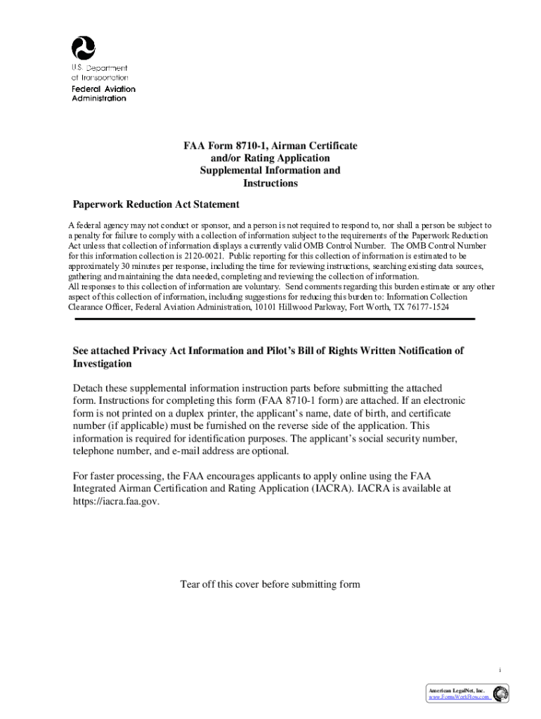 Fillable Online Faa Form 8710 1Fill Out and Use This PDF Fax Email ...