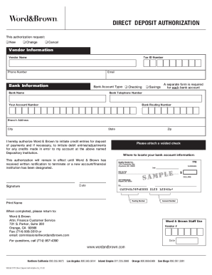 Fillable Online Direct Deposit-Debit Card Authorization Enrollment Form Fax Email Print - pdfFiller