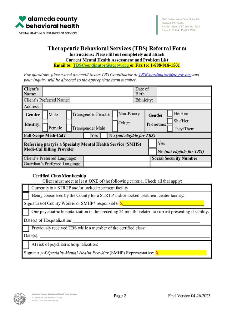 Fillable Online Intensive Care Coordination (ICC) Referral Form Fax ...