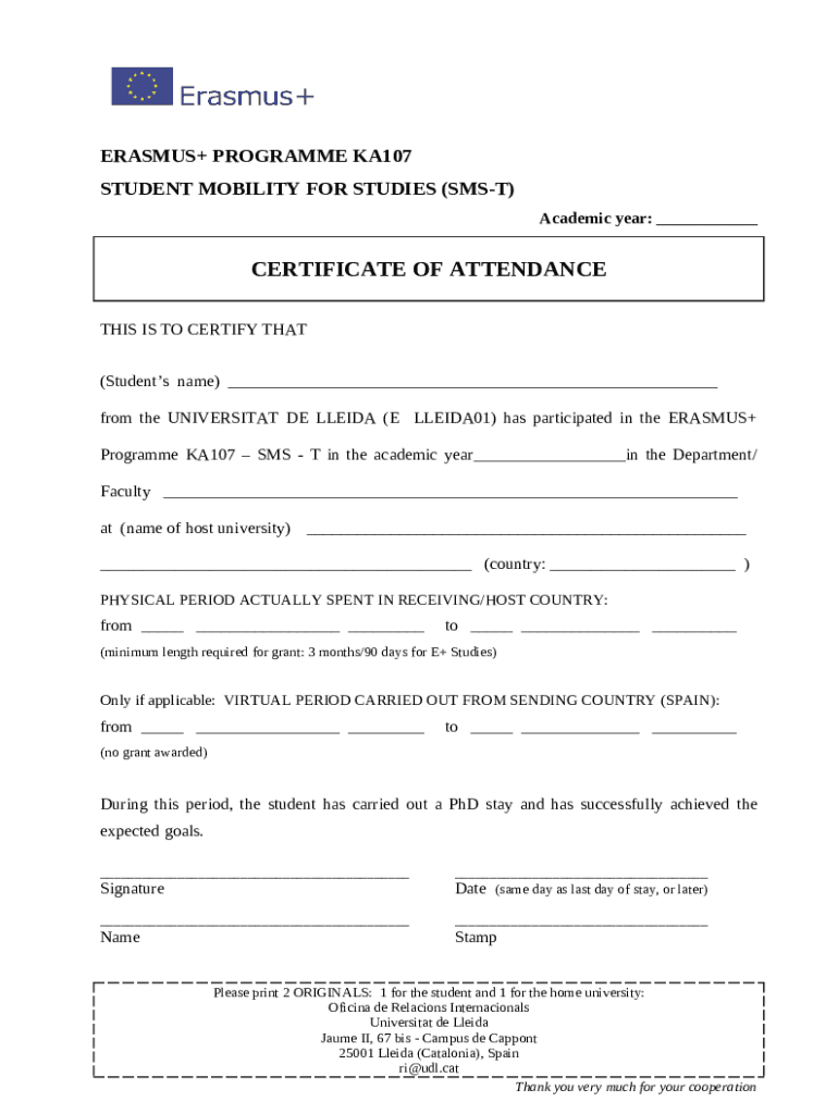 Project for higher education student and staff ... - Erasmus+ Doc ...