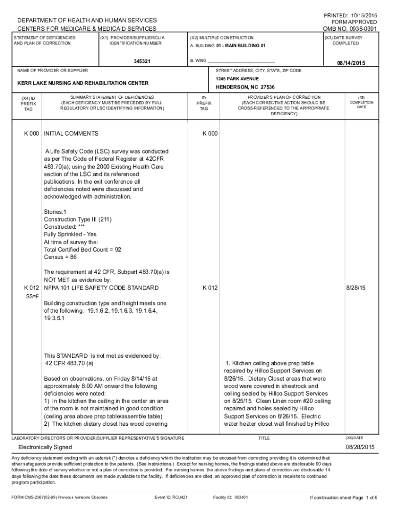 Fillable Online as per The Code of Federal Register at 42CFR Fax Email ...
