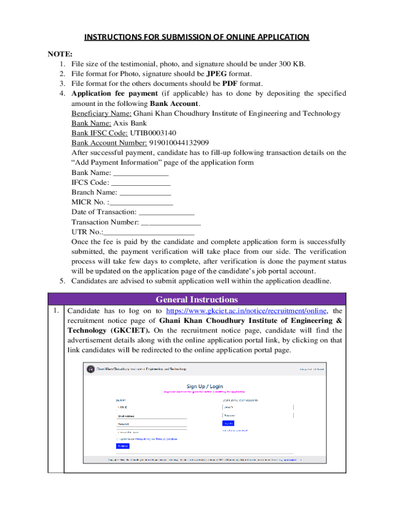 Fillable Online What should be the size of the photograph and signature ...