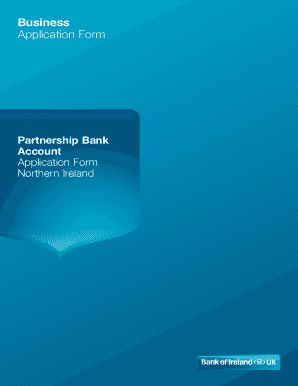 Fillable Online Partnership-business-account-application-form-Northern ...
