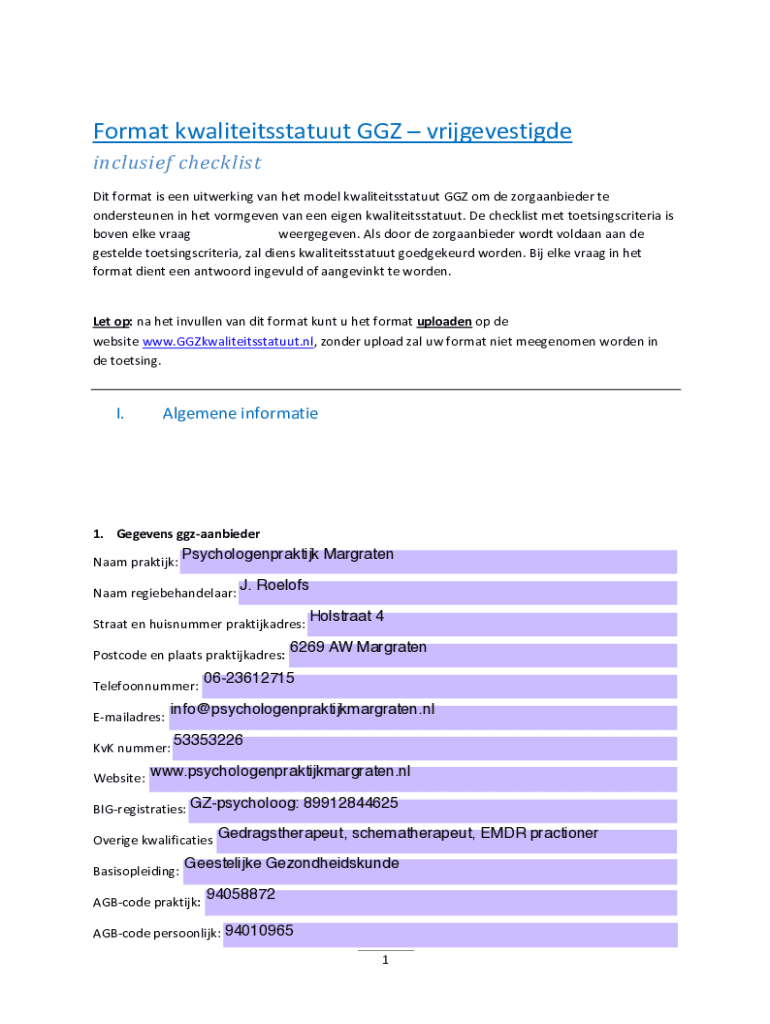 Invulbaar Online Document behandeltarieven Faxnummer Email Afdrukken ...