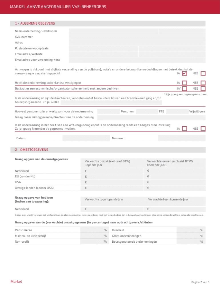 Invulbaar Online dat geval zal Markel een UBO-formulier ter invulling ...