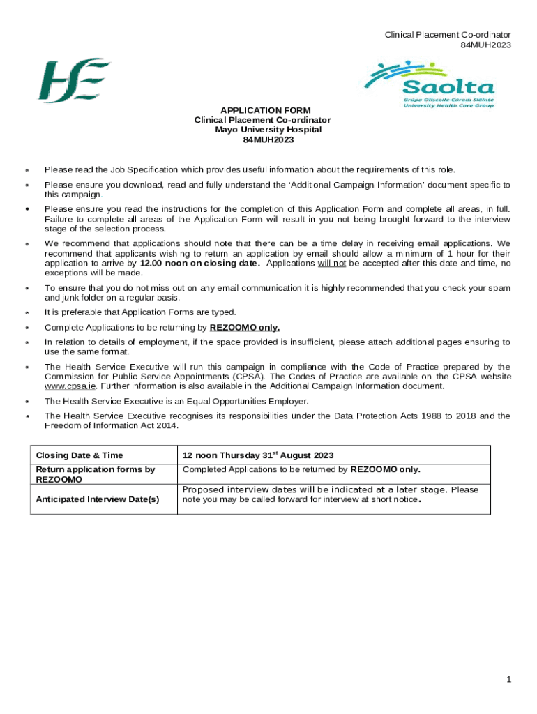 3524169MUH2023 -Job Specification ... Doc Template | pdfFiller