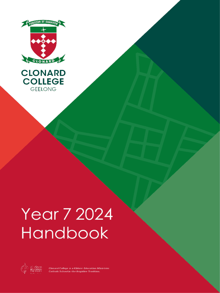 Fillable Online Clonard College is a Kildare Education Ministries Fax Email Print - pdfFiller