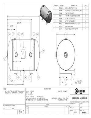 Fillable Online A.S.M.E. Tank HeadsStandard tankhead Fax Email Print ...