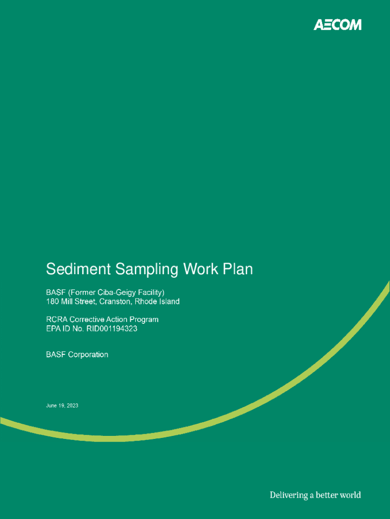 Fillable Online Sediment Cap Inspection Work Plan Fax Email Print ...