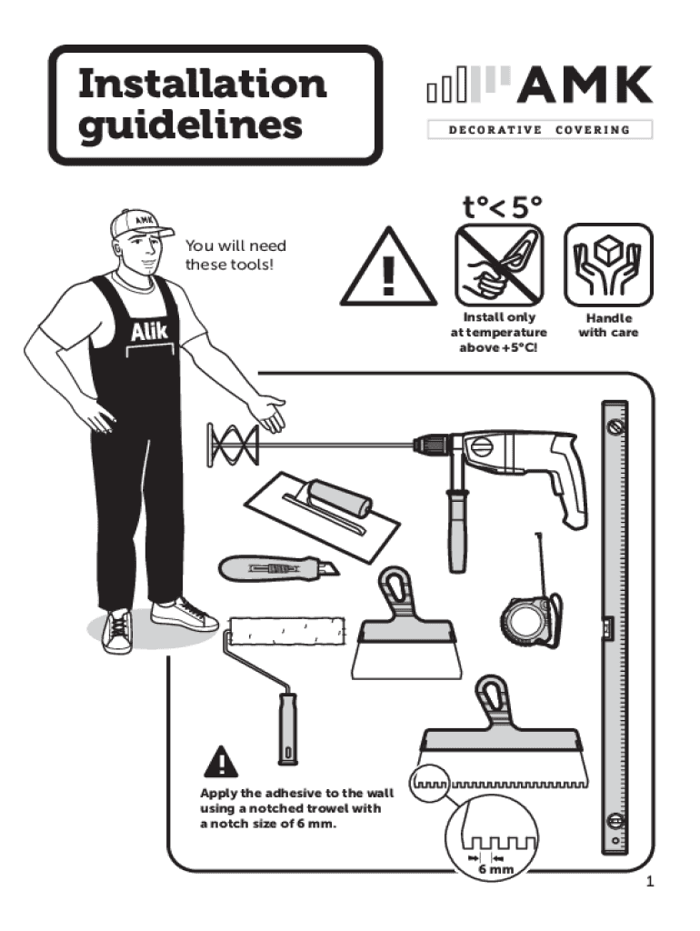 Fillable Online How to Correctly Trowel Mortar When Installing Tile? Fax Email Print - pdfFiller