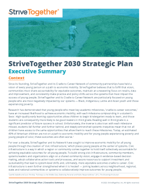 Fillable Online 2030 Strategic Plan - pathways to economic mobility Fax ...