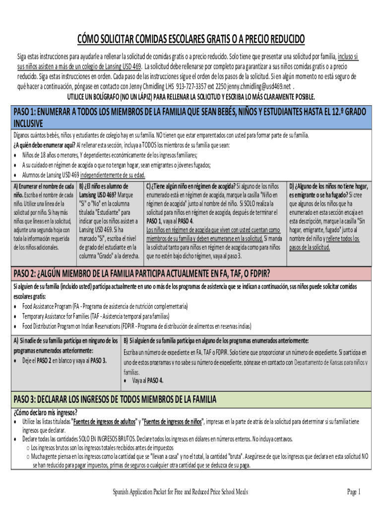 Completable En línea Siga estas instrucciones para ayudarle a rellenar ...