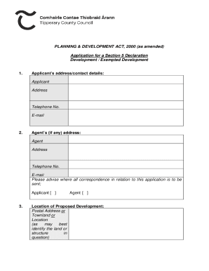 Fillable Online Section 5 Application Form Fax Email Print - pdfFiller