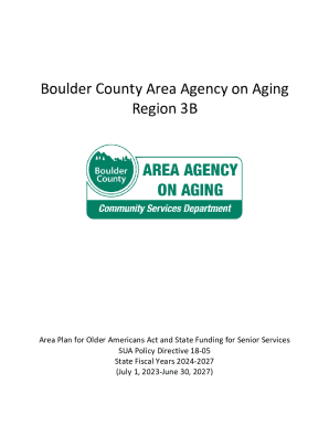 Fillable Online Area Agency On Aging Request For Proposals For Older ...