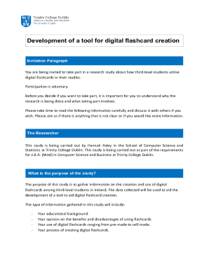 Fillable Online How to Create Effective Digital Flashcards for Your ...