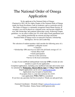 Fillable Online Order of Omega - Fraternity & Sorority Life Fax Email ...