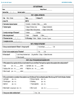 Fillable Online cost questionnaire Fax Email Print - pdfFiller