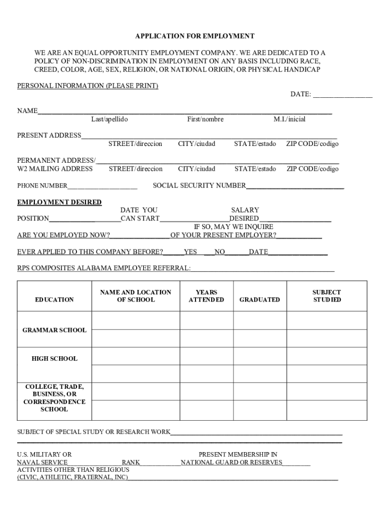 Fillable Online How Do I Write an Equal Opportunity Employer Statement ...