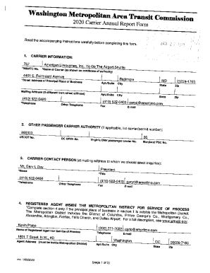 Fillable Online Limousine Transportation Services Permit Fax Email ...