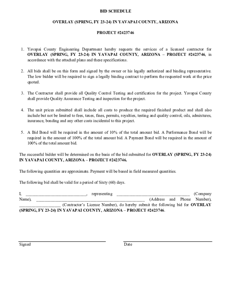 Fillable Online Overlay (Spring, FY 23-24) in Yavapai County, Arizona ...