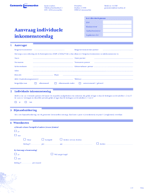 Invulbaar Online BurgerservicenummerBurgerservicenummer partner Faxnummer Email Afdrukken ...
