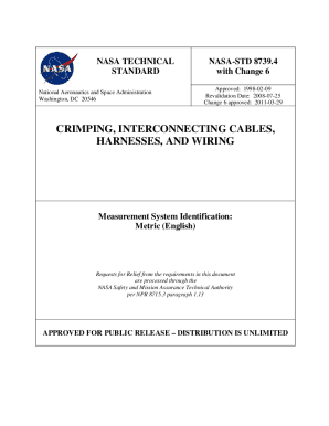 Fillable Online nasa-std-8739.4 (w/ change 6), nasa technical standard Fax Email Print - pdfFiller