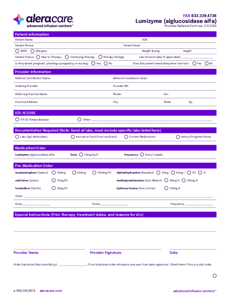 Fillable Online Provider Referral Form rev Fax Email Print - pdfFiller