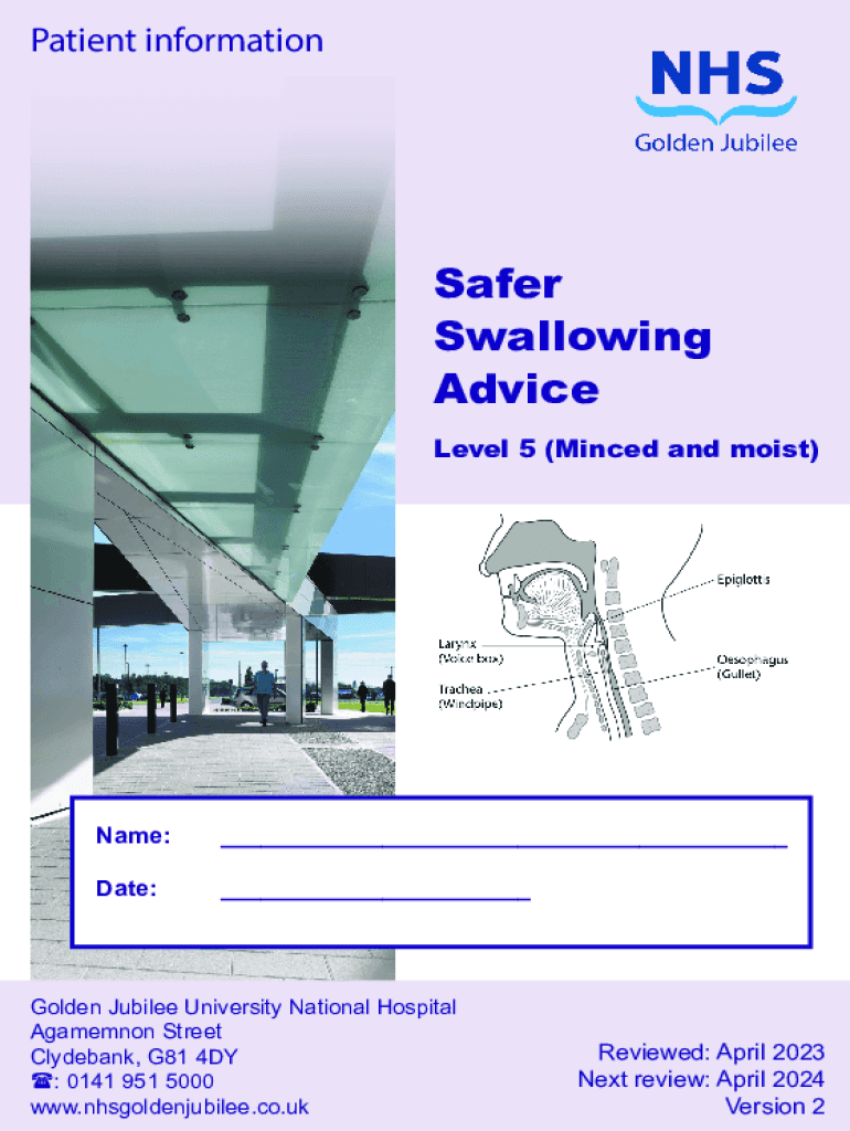 Fillable Online Level 5 (Minced and moist) Fax Email Print - pdfFiller